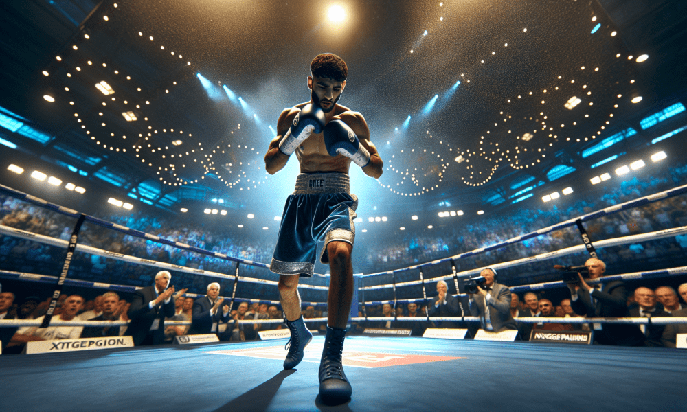 Hamza Uddin Éblouit lors des Préliminaires NXTGEN à Liverpool - Zefight