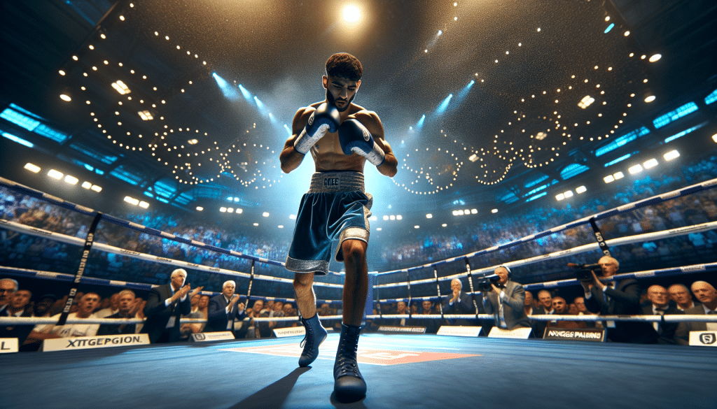 Hamza Uddin Éblouit lors des Préliminaires NXTGEN à Liverpool - Zefight