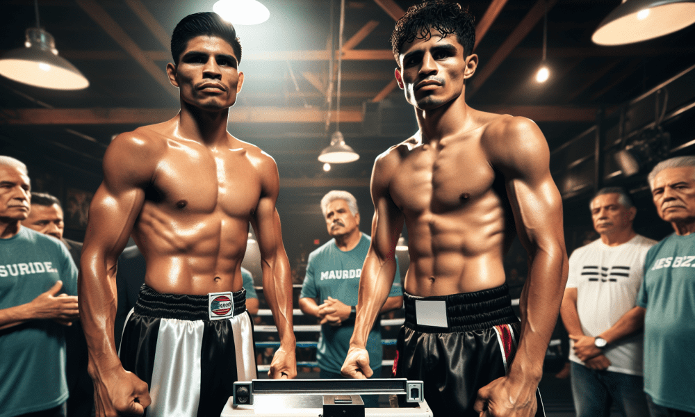 Gabriel Flores Jr. et Ronal Ron au poids pour le combat de samedi - Zefight