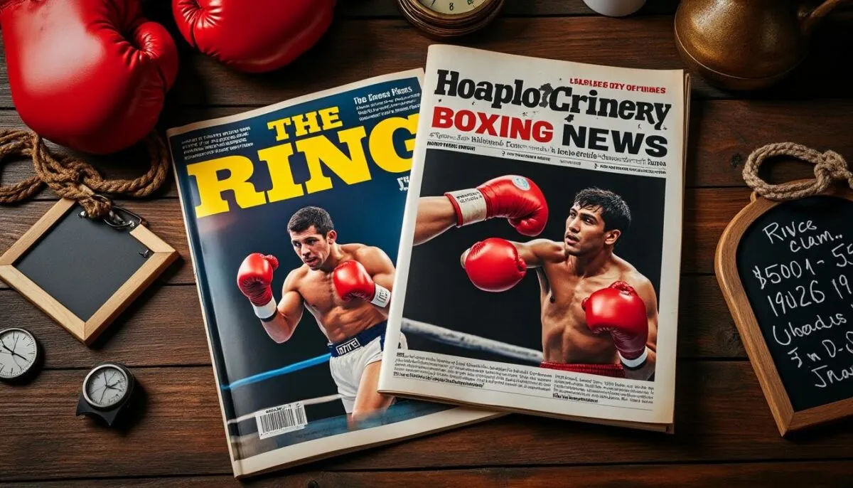 The Ring vs Boxing News : Les icônes de la presse boxe décryptées